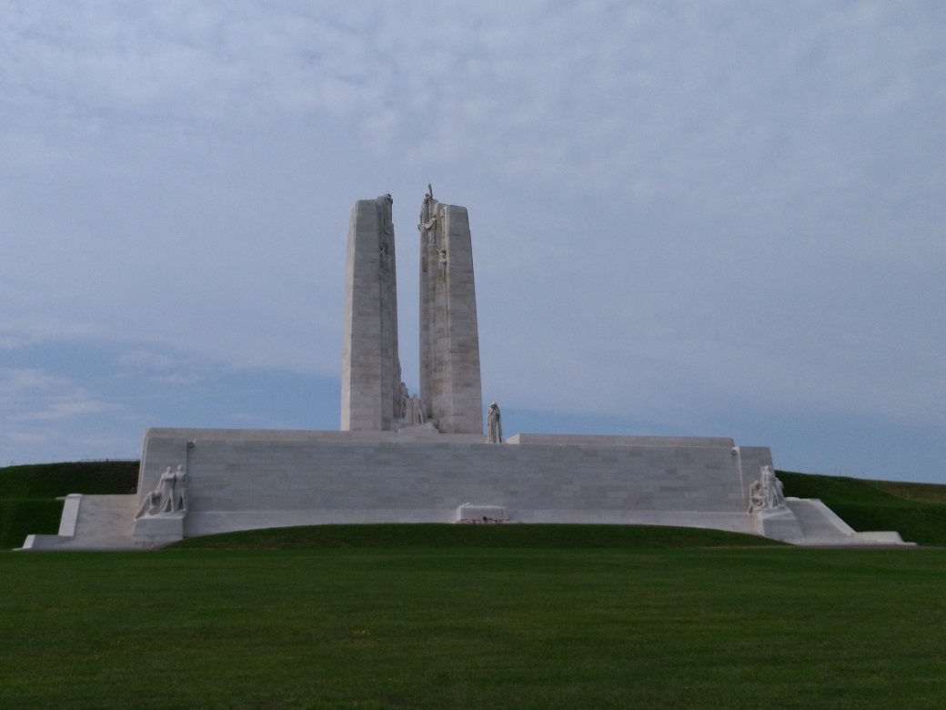 The Canadian Vimy Ridge Memorial – Turning my world upside down!